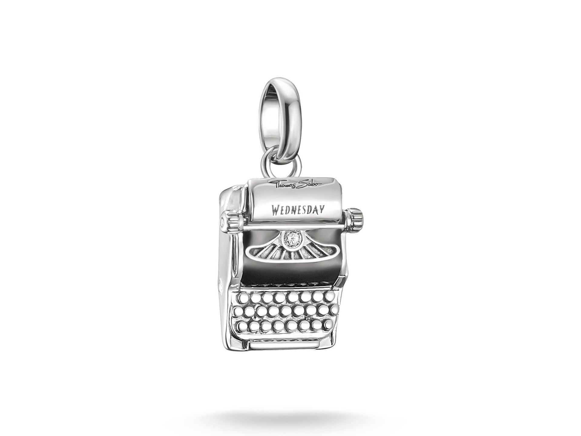 Thomas Sabo Connect CC1315-691-11 - Wednesday Schreibmaschine - Charm mit Öse - 79 EUR