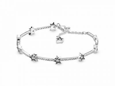 Pandora 598498C01-20 - Star - Stern Sterling Silber Armband + Zirkonia ...